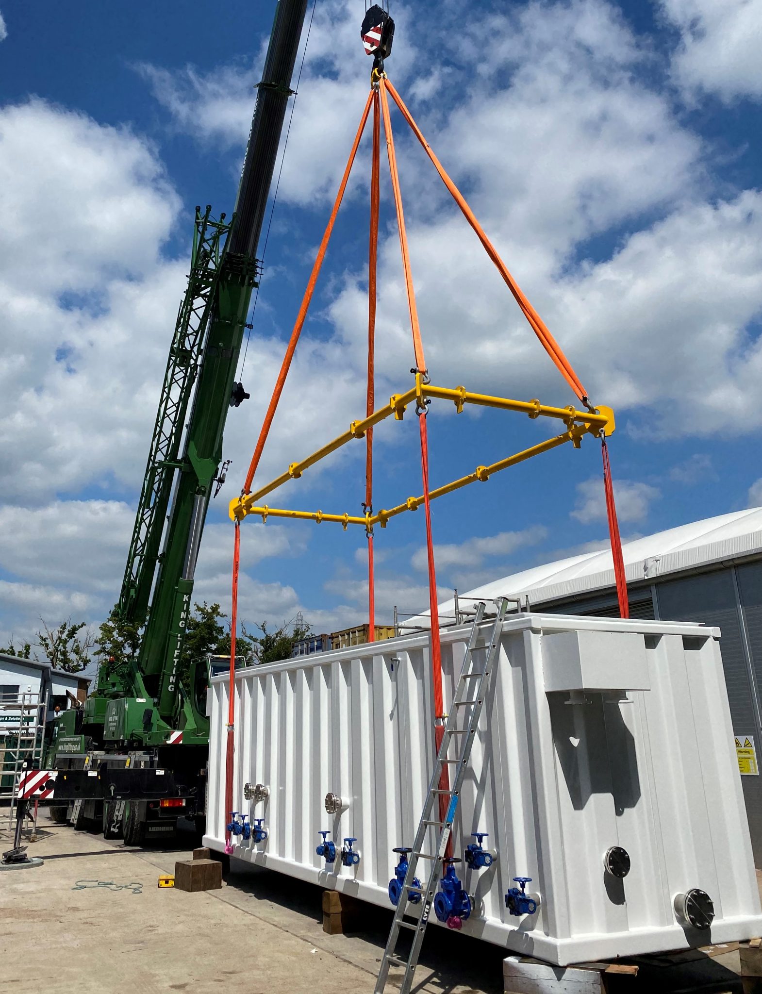 Proof load testing of enclosure lifting points - PML Lifting ...